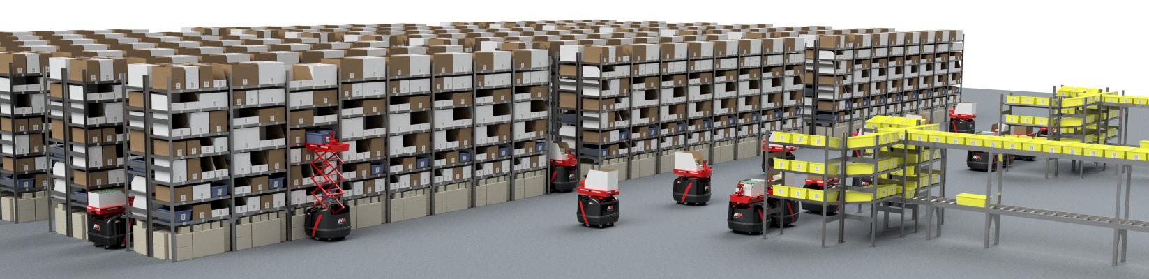 The inVia Robotics Dynamic AS/RS - inVia Robotics