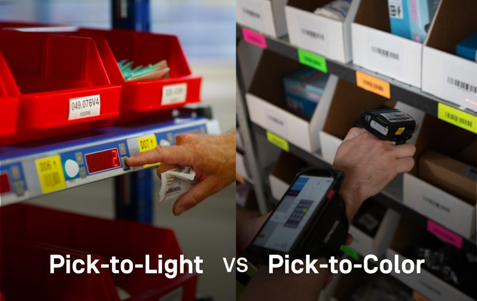 Pick-to-Color vs Pick-to-Light Order Picking: Operational Warehouse ...