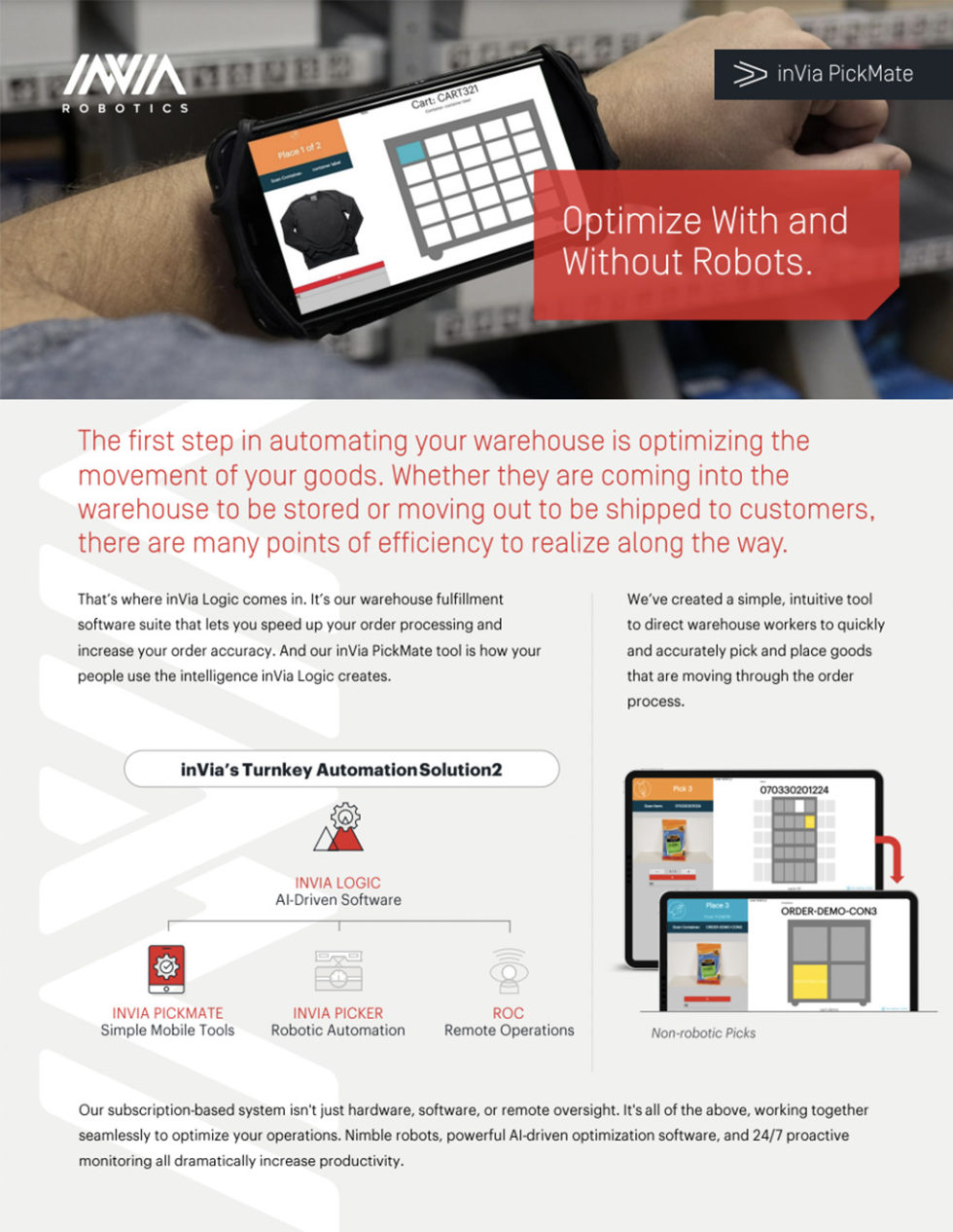 Resources | Warehouse Automation | inVia Robotics