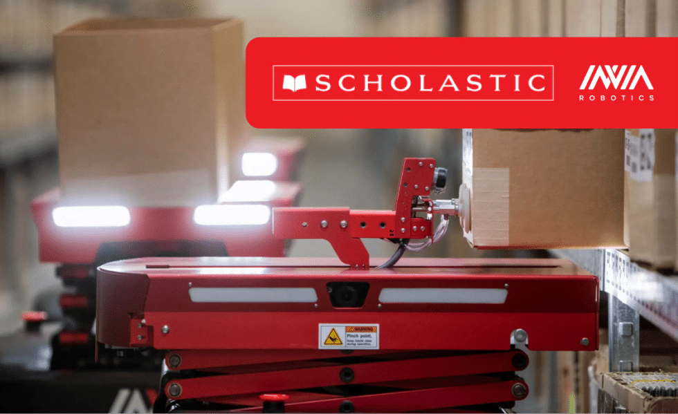Scholastic Canada replaces fixed automation with inVia’s mobile robots | inVia Robotics